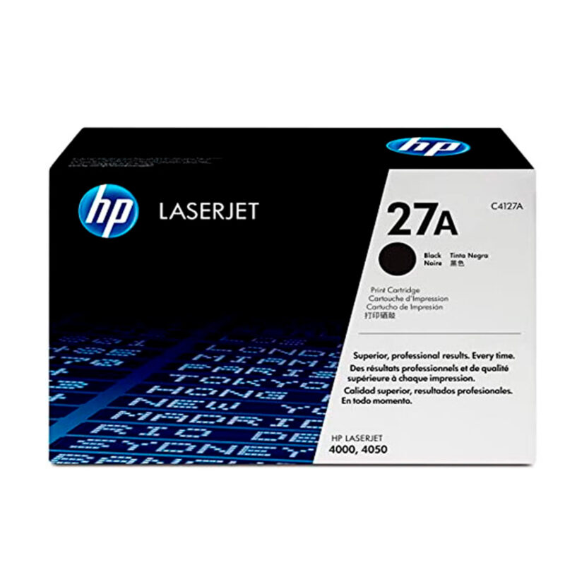 Toner HP C4127A 27A L.J 4050 Negro 6.000 Paginas – Sumitec Perú