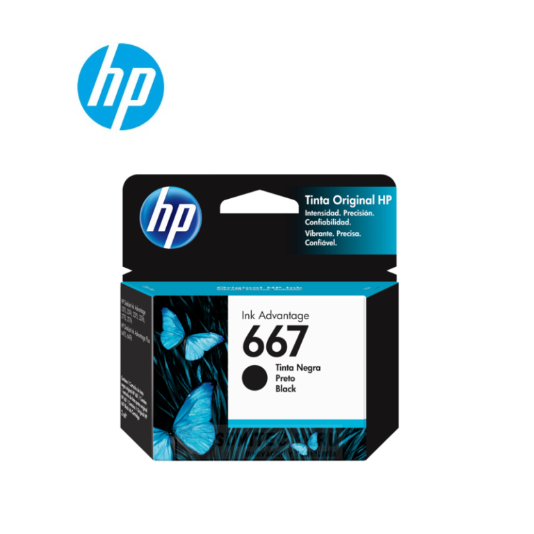 Tinta HP 3YM79AL 667 Negro 120 Paginas. – Sumitec Perú