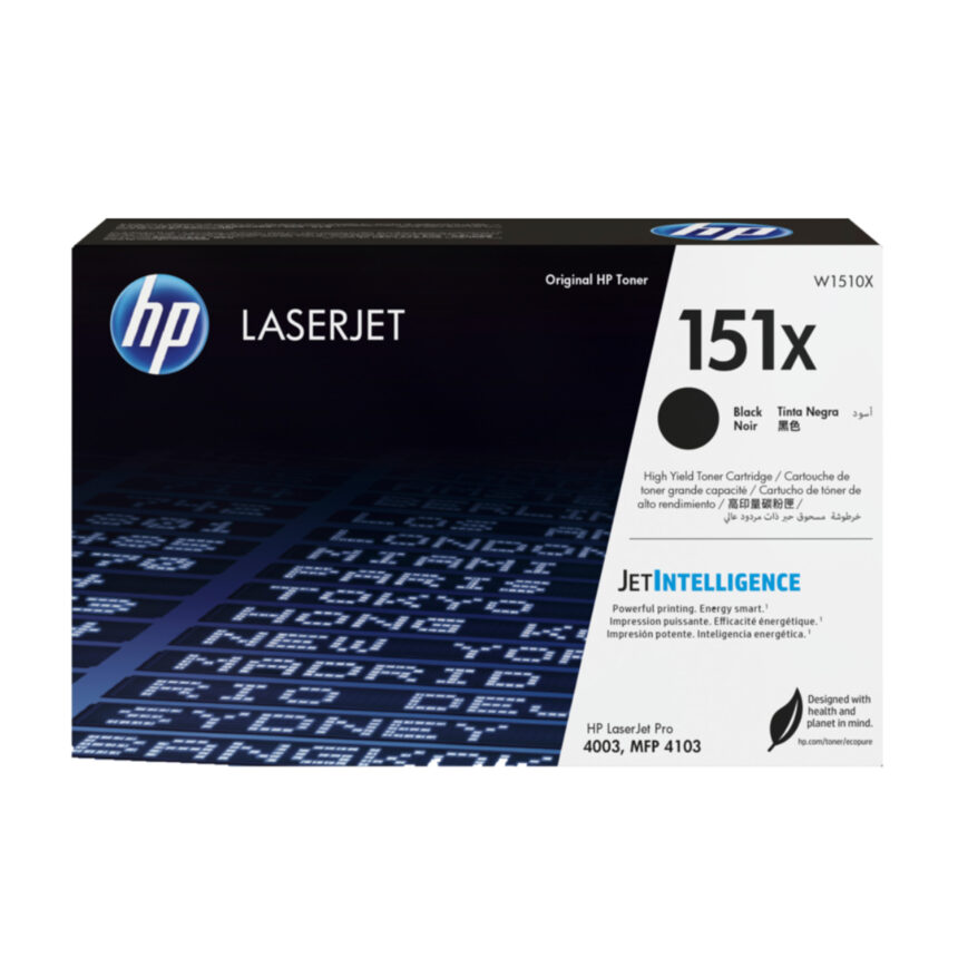 TONER HP W1510X (151X) L.J. 4003A BLACK 9,700 PAGINAS – Sumitec Perú